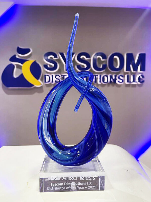 Allied Telesis Distributor of the Year – 2021 | Syscom Distributions LLC