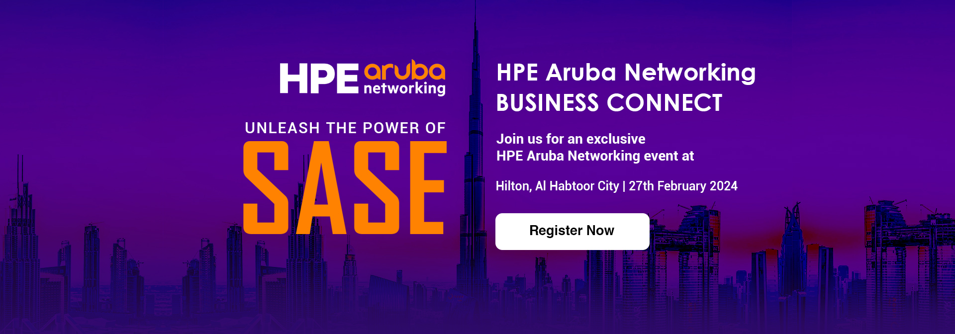 HPE Aruba Networking Business Connect 2024 | Aruba Gold partner